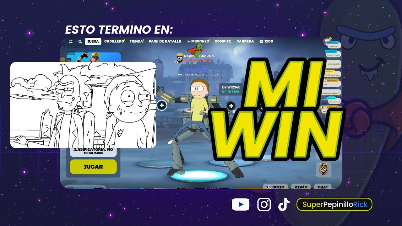 Termine en modo Miwin "Superpepinillorick" - YouTube