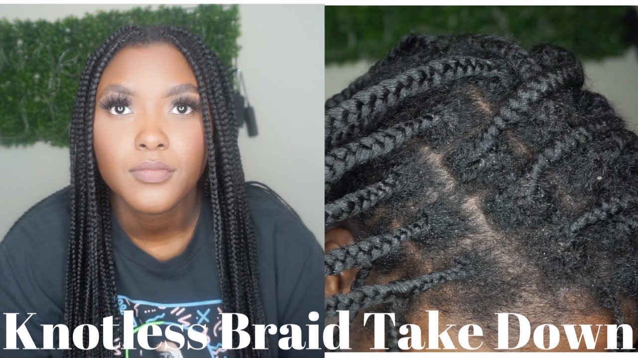 Knotless Box Braid Take Down After 6 Weeks! | Masterpiece By Dani - YouTube