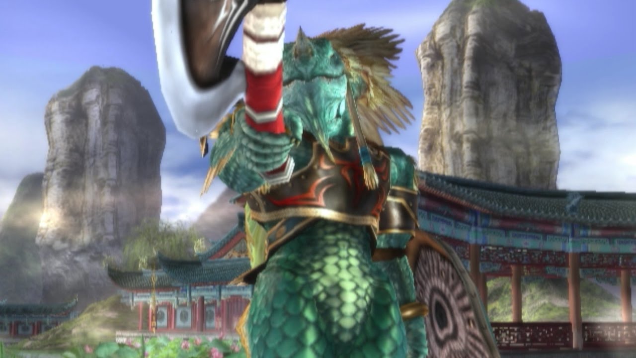 Soul Calibur III - Lizardman with Sophitia's Moves - YouTube