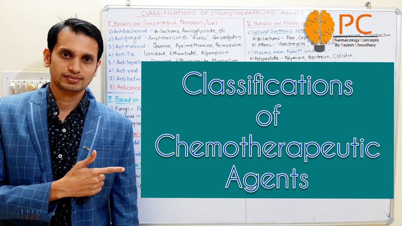 Chemotherapy: Classifications of Chemotherapeutic Agents - YouTube