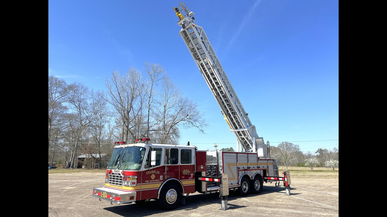 2003 Ferrara Ladder Pumper Fire Truck - YouTube