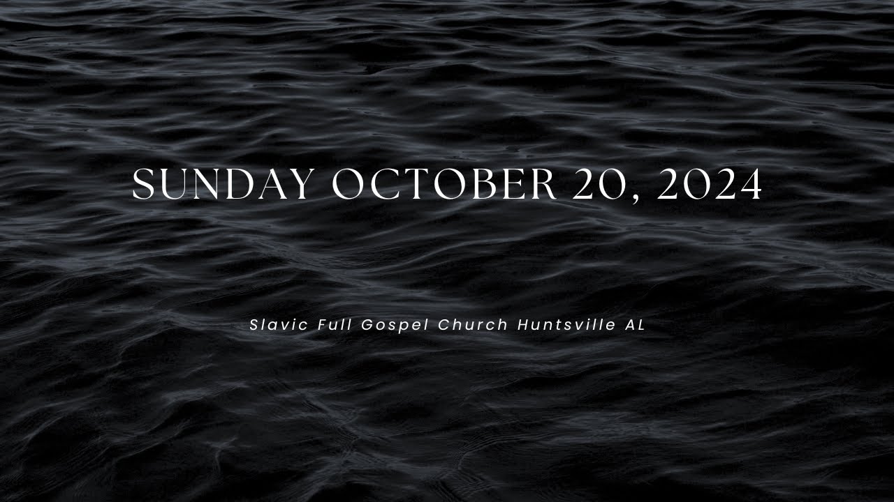 Sunday October 20, 2024 - YouTube