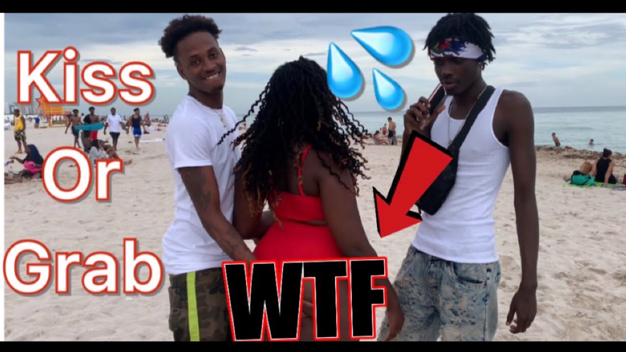 KISS OR GRAB 😘🤚🏾 PT. 2 | PUBLIC INTERVIEW - YouTube