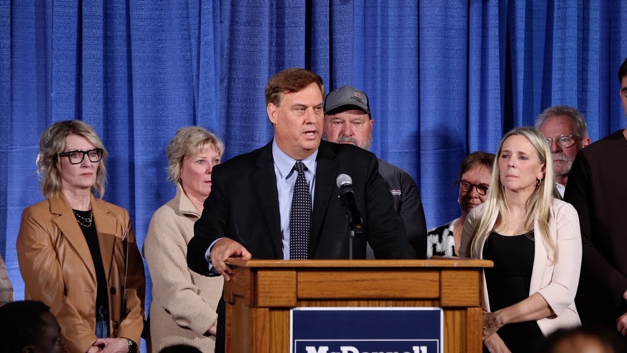 Mike McDonnell announces run for mayor of Omaha - YouTube