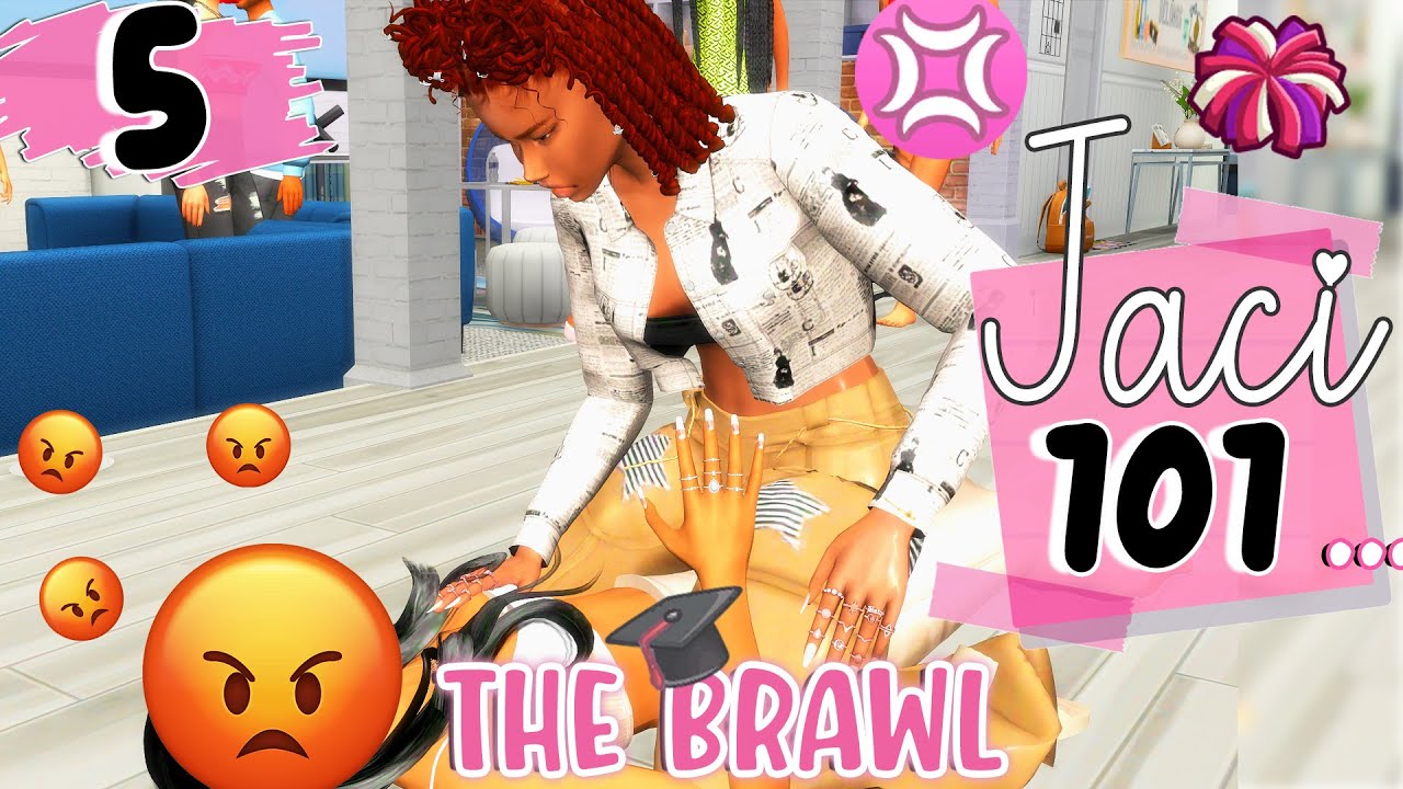 JACI 101🎓#5 DORM BEAT DOWN THE SIMS 4 - YouTube