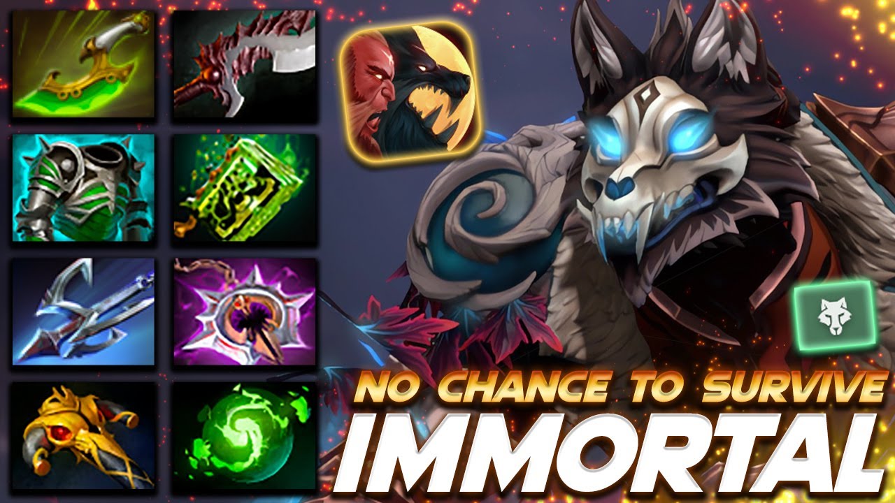 Lycan Immortal Werewolf Hunter - Dota 2 Pro Gameplay [Watch & Learn ...