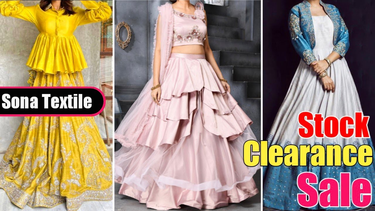 Sona Textile ! Stock Clearance Sale Dresses Collection ! 250, 500, 600 ...