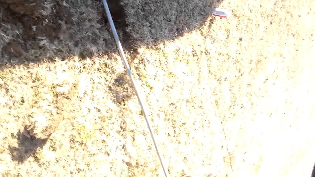 Alabama high speed bore under driveway - YouTube