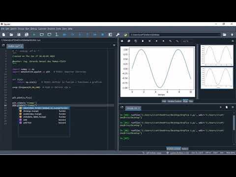 Análisis numérico: Preliminares- Graficando en 2D con python - YouTube