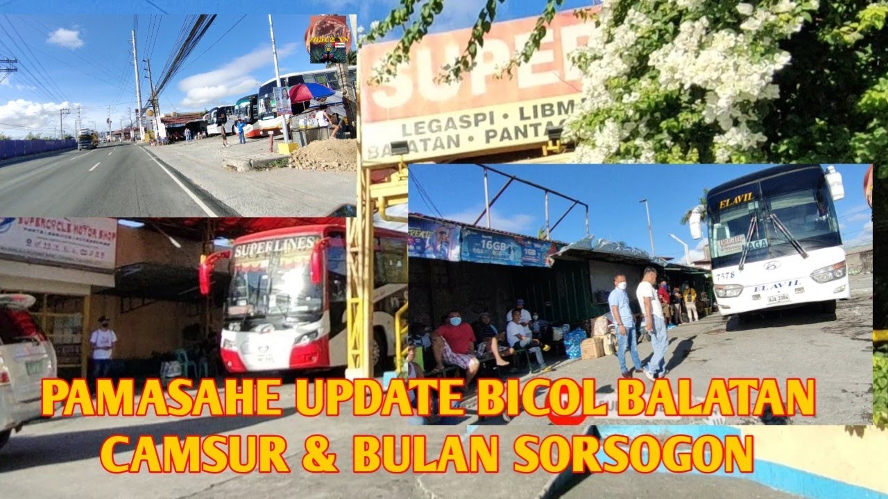PAMASAHE UPDATE TURBINA to BICOL Balatan,Camsur & Bulan,Sorsogon - YouTube