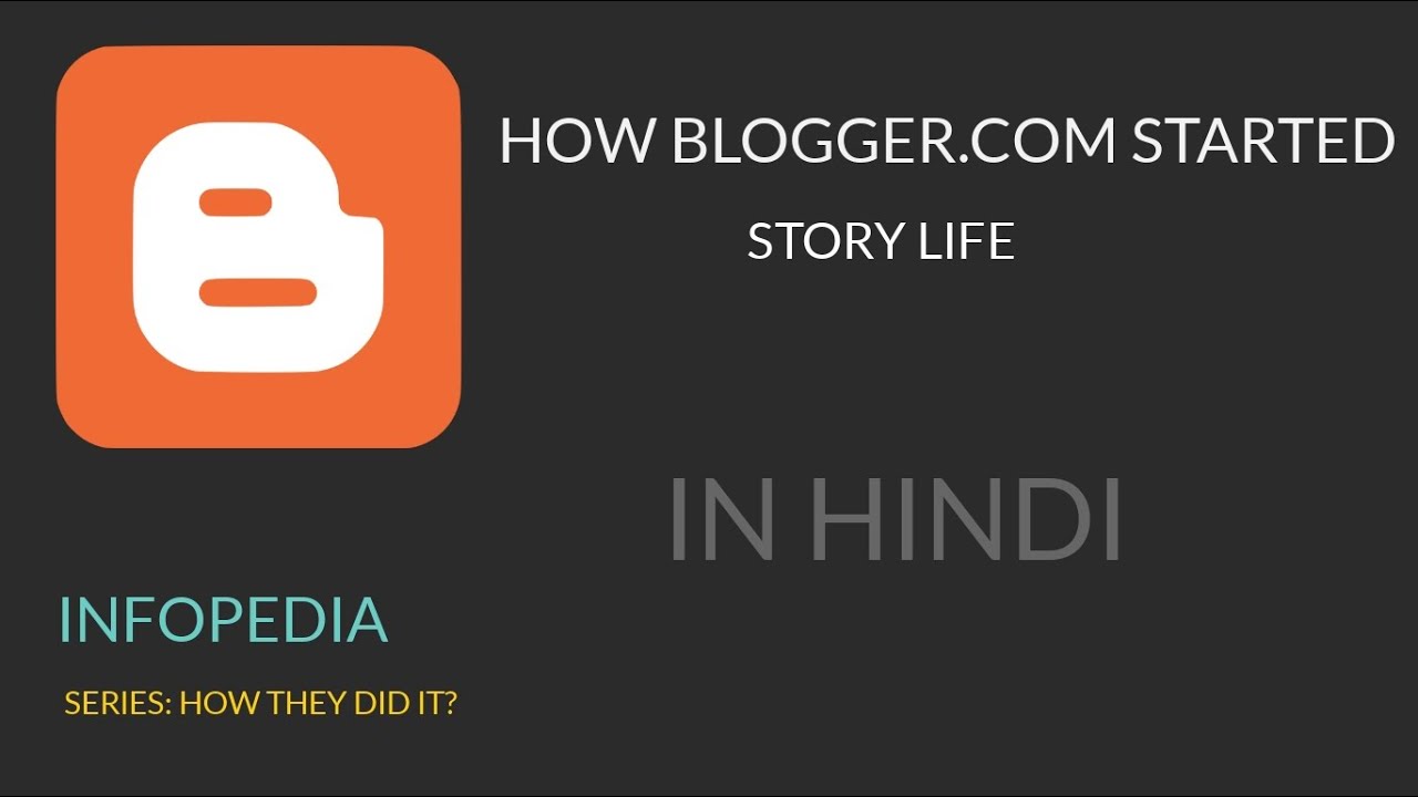 HOW BLOGGER STARTED | PYRA LABS | STORY OF BLOGGER.COM | ANIMATED | IN ...