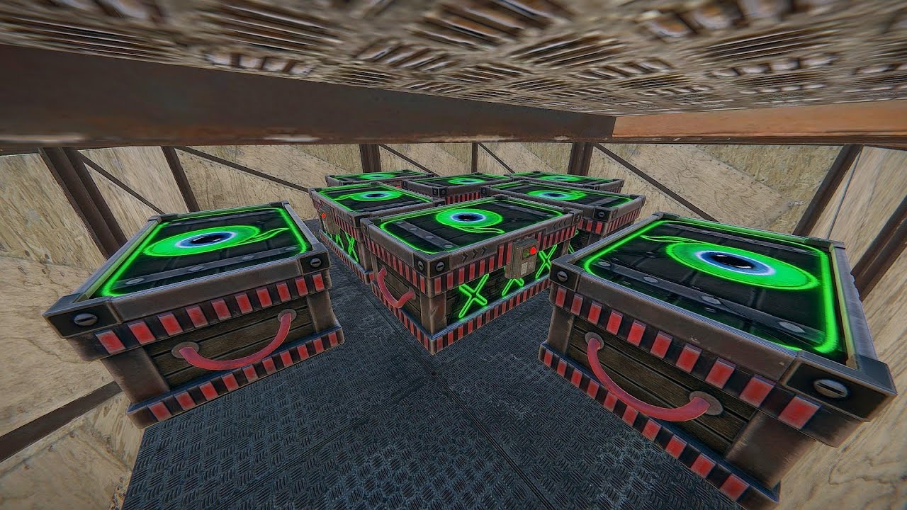 5 Hidden Bunker Lootrooms in Rust in 6 Minutes (Rust Builder's Toolkit ...