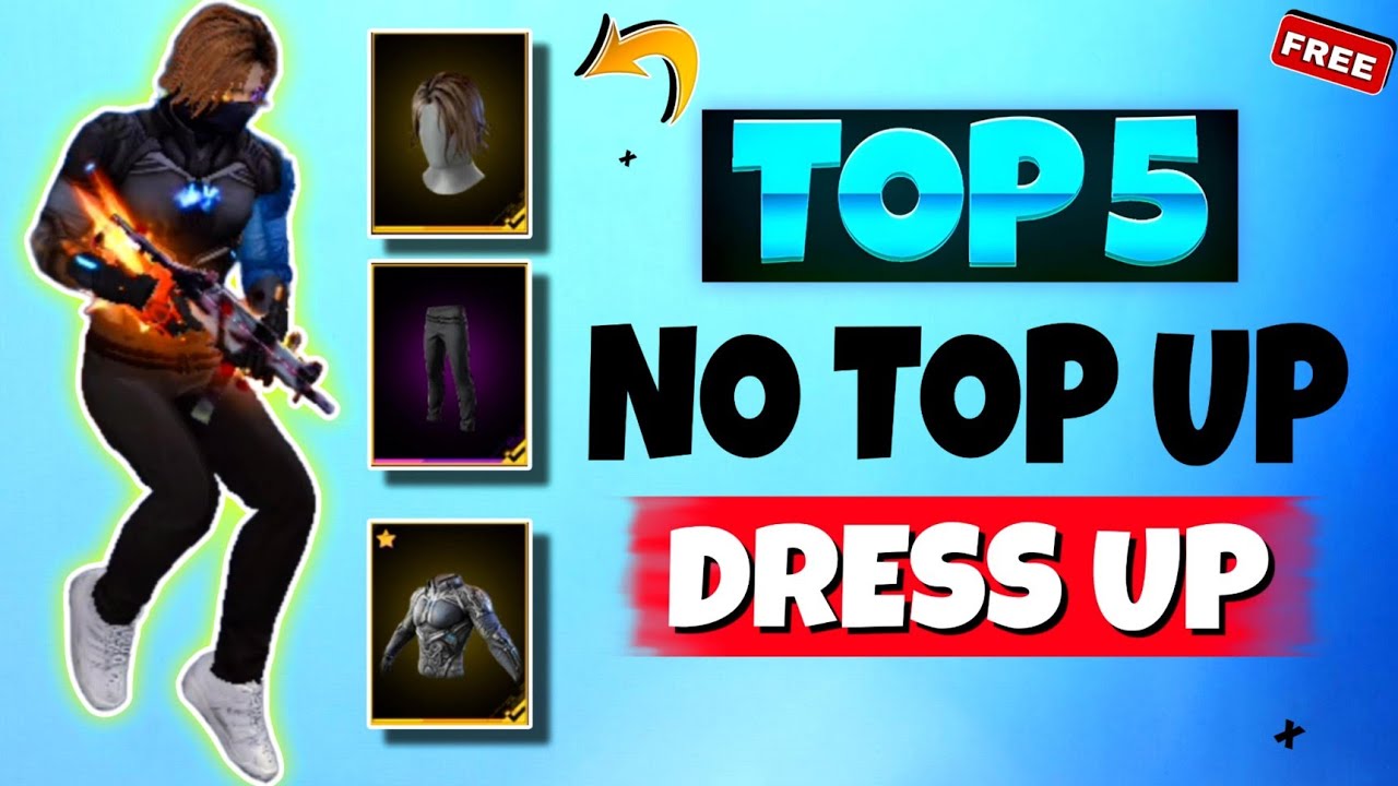NEW NO TOP UP DRESS UP LIKE LEGENDS || NEW NO TOP UP FREESTYLE DRESS ...