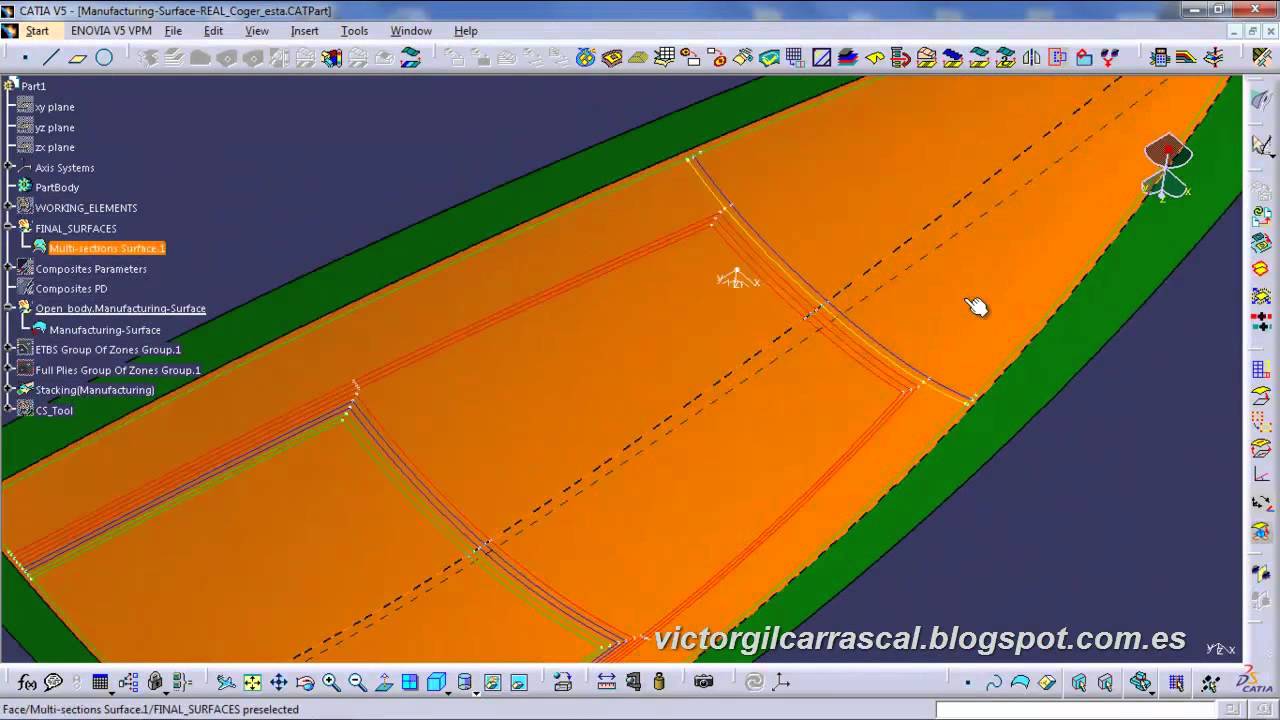 ZONES & TRANSITION METHOD OF COMPOSITES - (CPD + CPM) WITH CATIA V5 ...