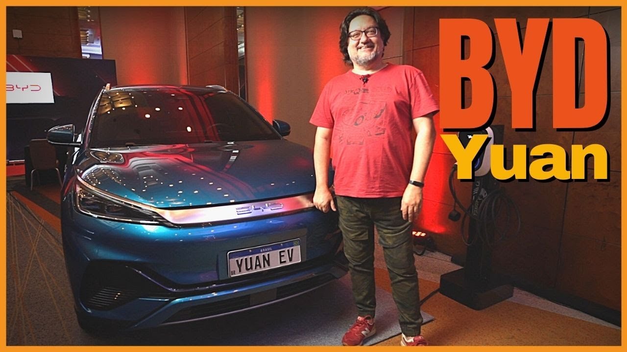 BYD YUAN PLUS EV 100% ELÉTRICO COM 204 CV E 458 KM DE AUTONOMIA POR R$ 269.990 - BlogAuto - YouTube