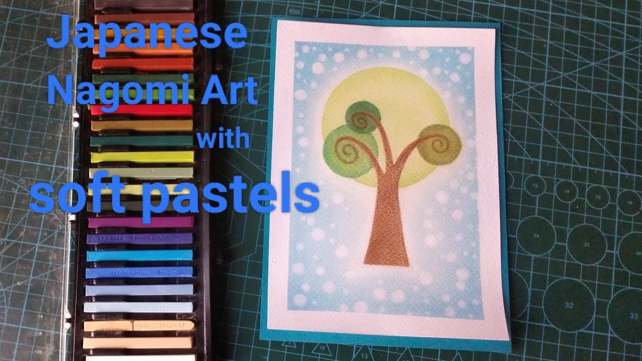 Japanese Nagomi Art with soft pastels/Nagomi Art/Soft pastel colors ...
