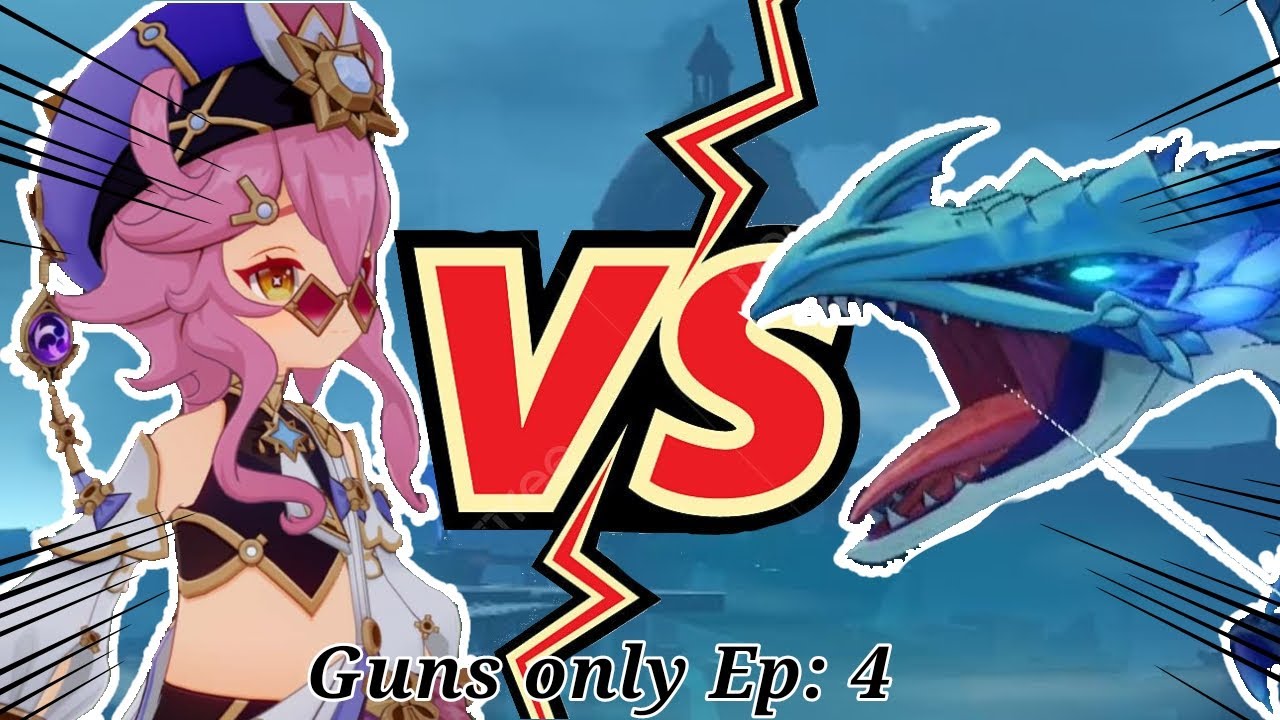 Fighting a chicken called "Dvalin" | Guns only Ep: 4- Genshin Impact ...
