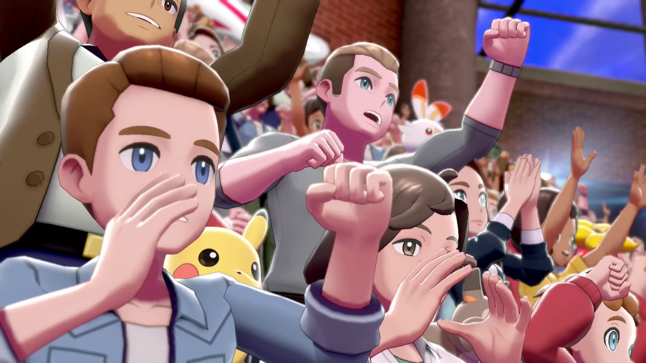 Pokemon Sword and Shield Getting to First Gym - YouTube