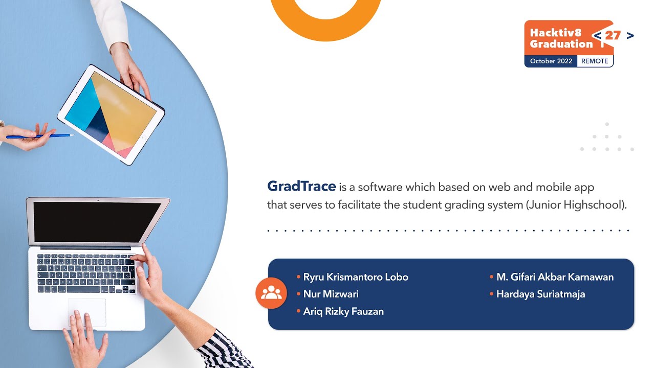 Hacktiv8 Batch 27 Final Project - Remote: Grad Trace - YouTube