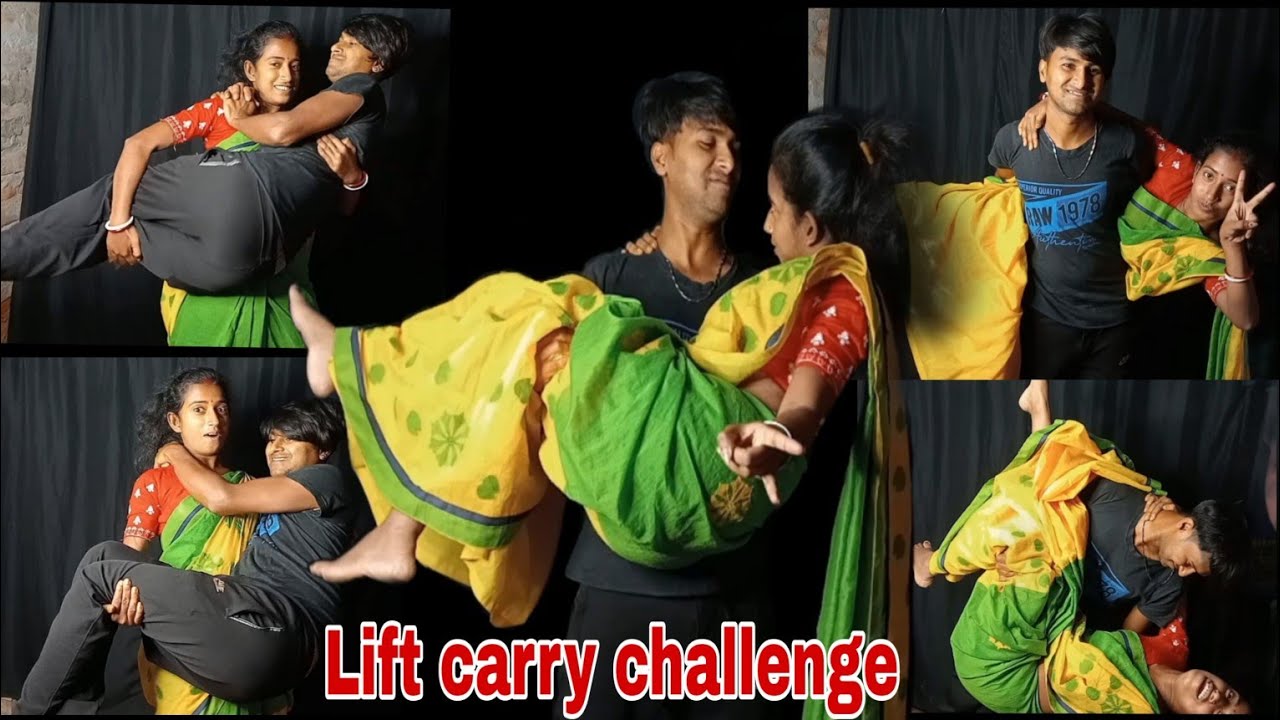 Lift and carry||couple lift and carry challenge||lift carry - YouTube
