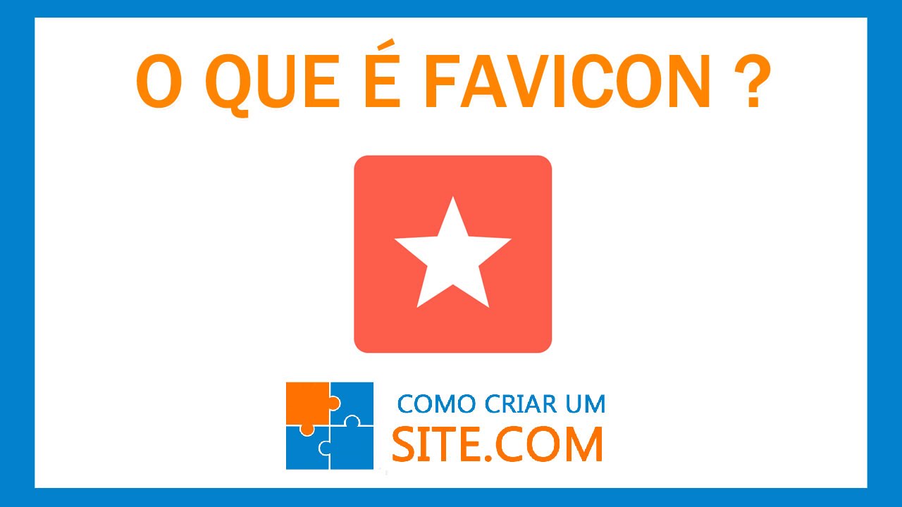 O Que É Favicon e Como Colocá-lo No Seu Site | V19 - Como Criar Um Site ...