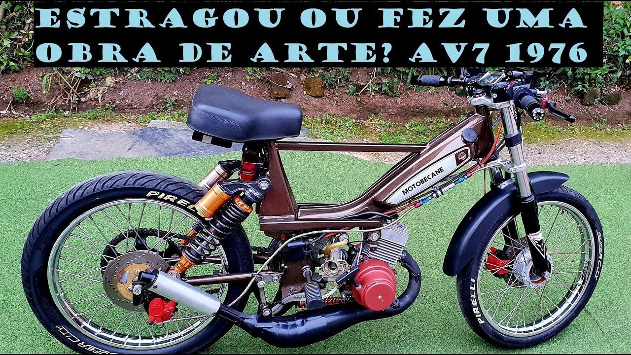 ESTRAGOU A MOBILETE AV7 1976? QUASE COLOQUEI TUDO A PERDER... P1 NA ...