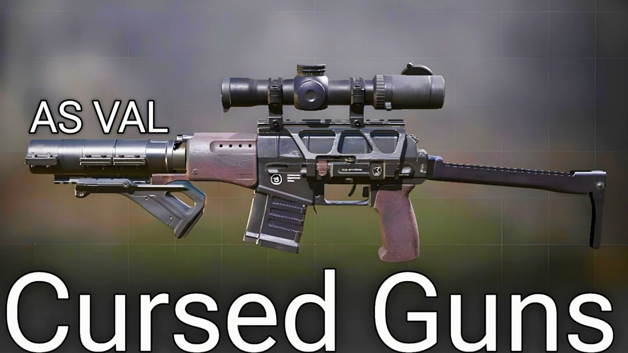 COD M:Cursed Guns-AS VAL - YouTube