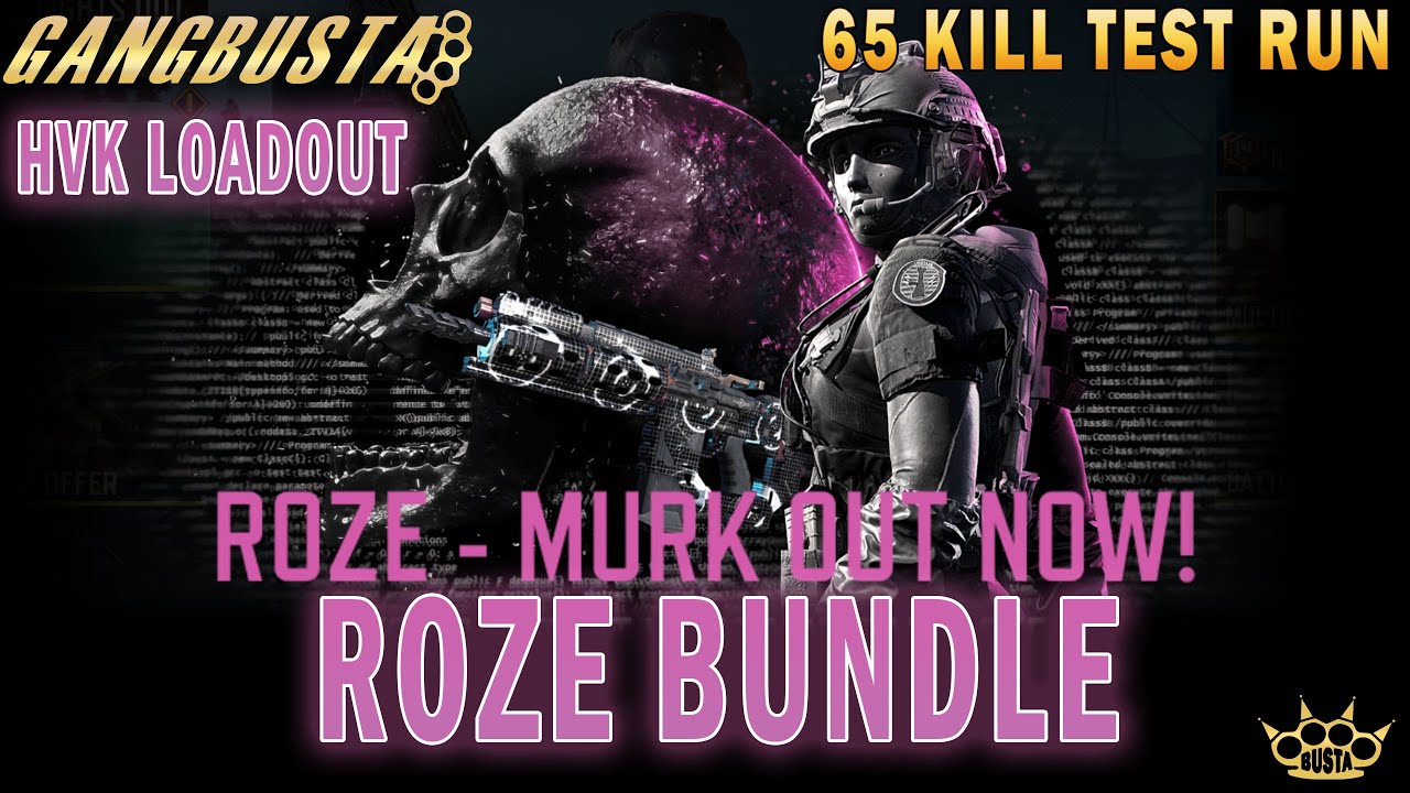 CALL OF DUTY MOBILE - ROZE BUNDLE & HVK LOADOUT - YouTube