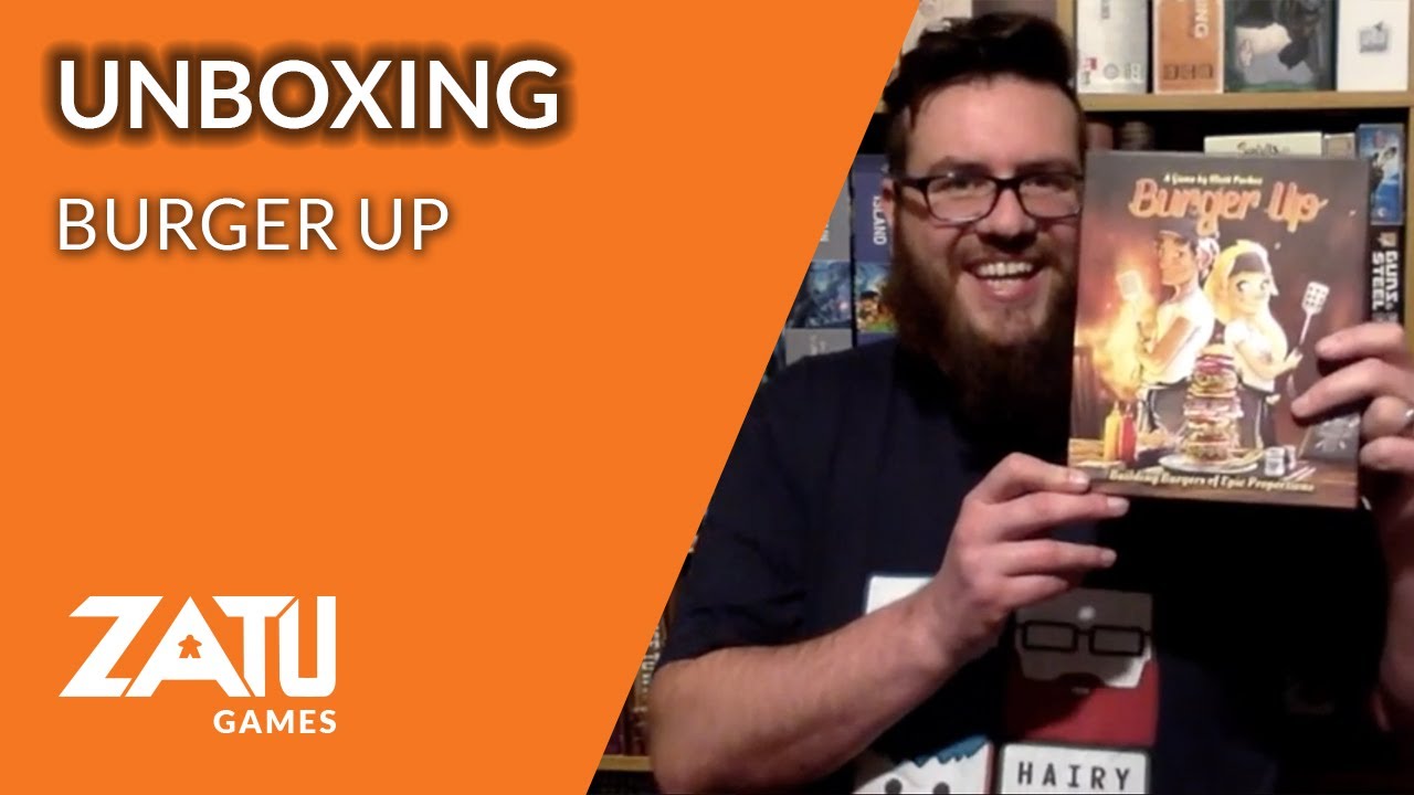 Burger Up Board Game Unboxing - YouTube