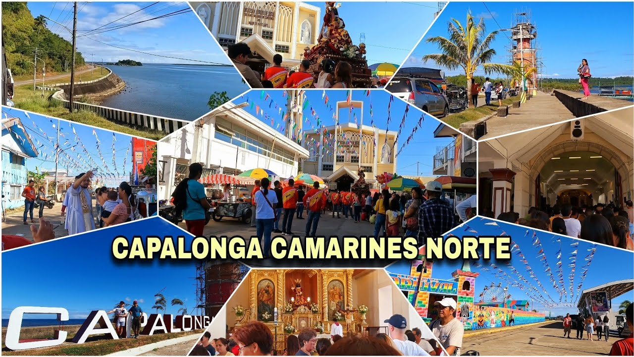 CAPALONGA CAMARINES NORTE 🌿 Church of Black Nazarene📍Baywalk Lighthouse ...