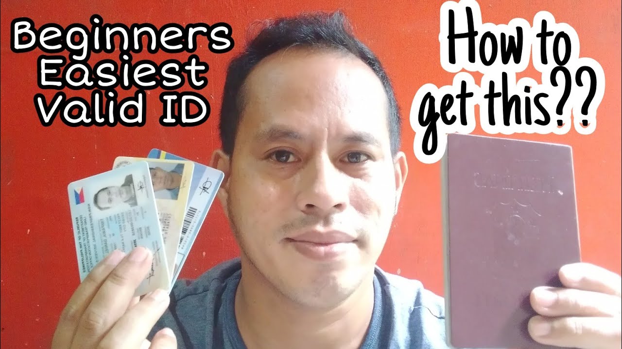TOP 4 EASIEST VALID ID TO GET FOR BEGINNERS l PHILIPPINES 2022 - YouTube