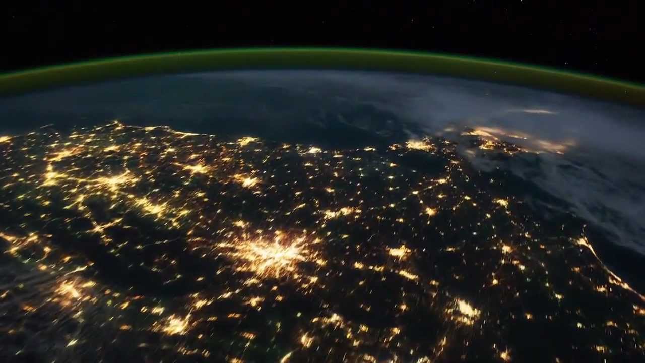 Just magnificent: Earth Time Lapse View from Space, Fly Over - YouTube