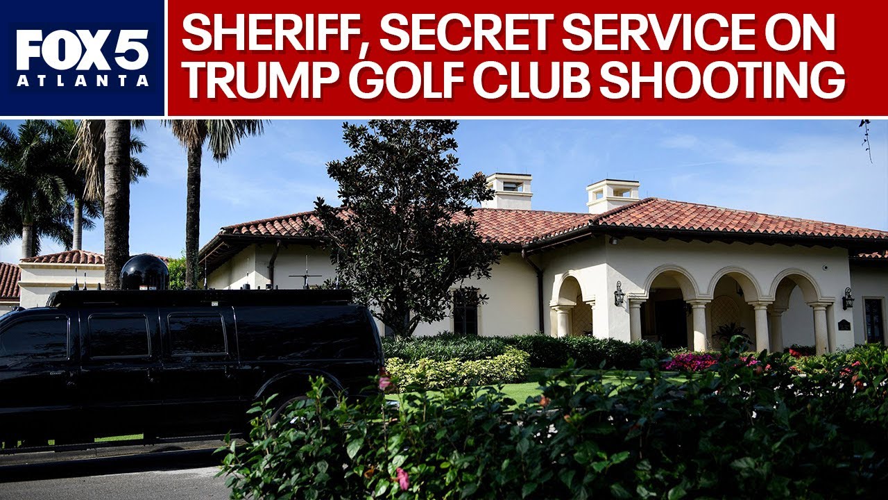 LIVE | Trump golf club shooting: Palm Beach sheriff, Secret Service ...