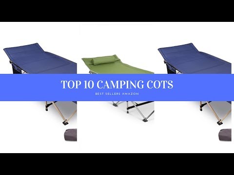 ✔️ TOP 10 BEST CAMPING COTS 🛒 Amazon 2019