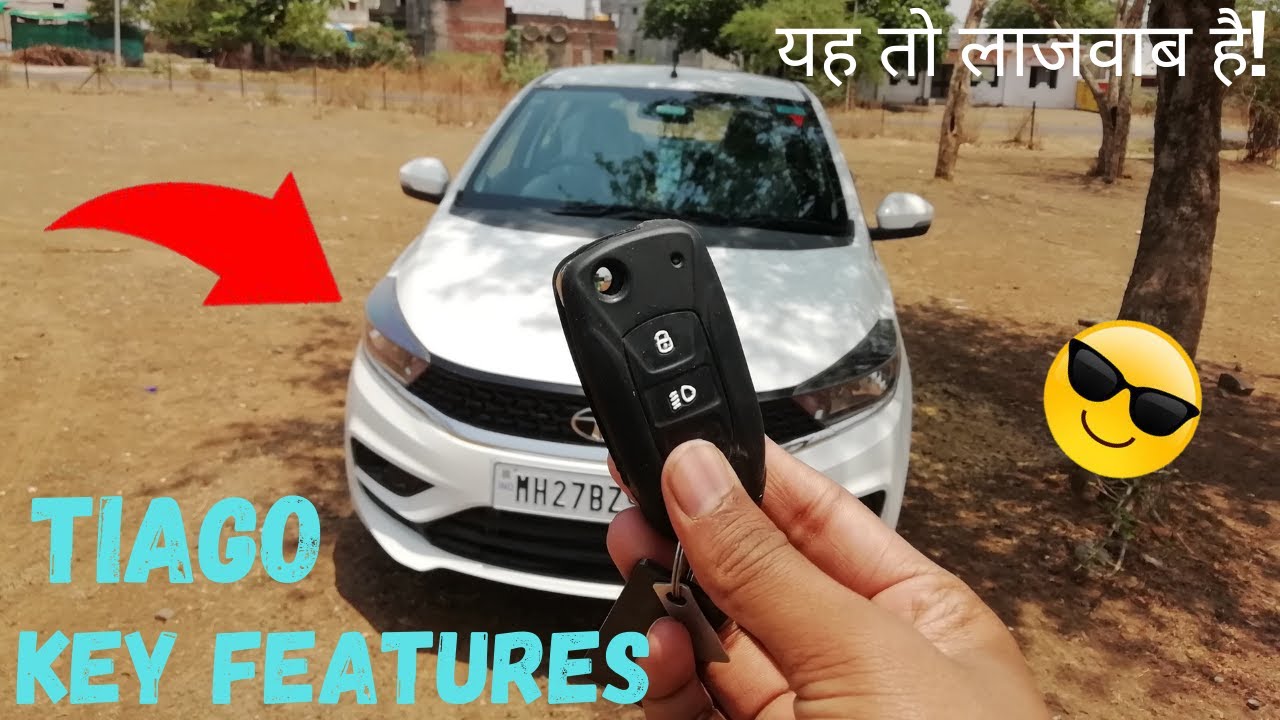 Tata Tiago 2023 Key🗝️ HIDDEN FEATURES 😍 7 Top यह तो लाजवाब है!👌 - YouTube