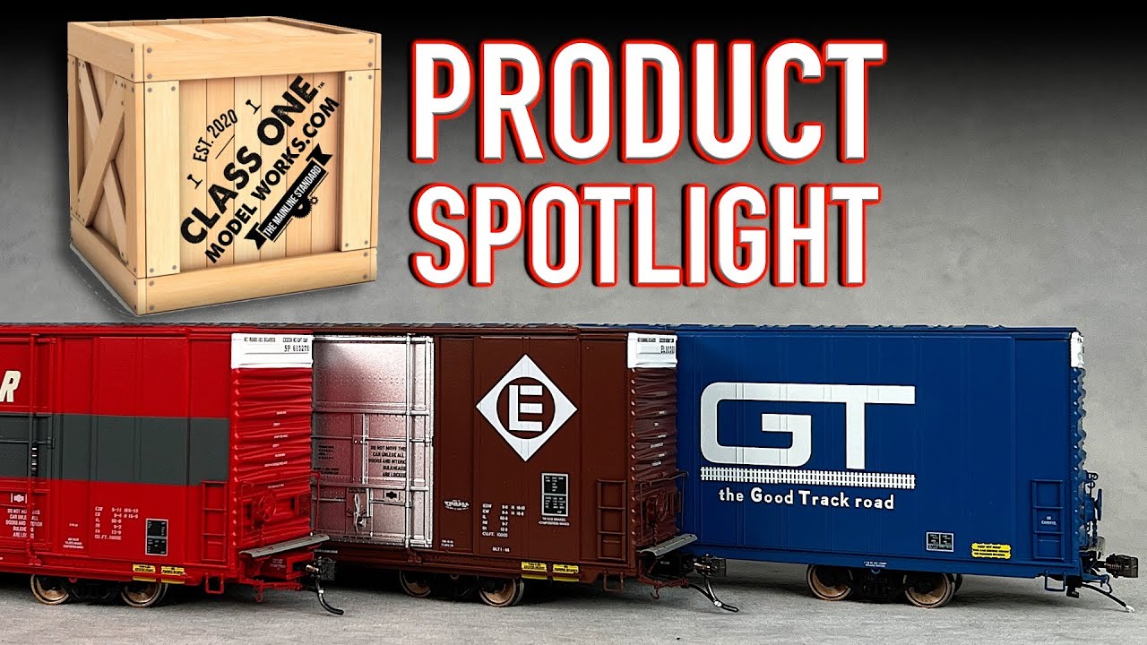 HO Scale 86' Thrall Boxcars Class One Model Works Product Spotlight ...