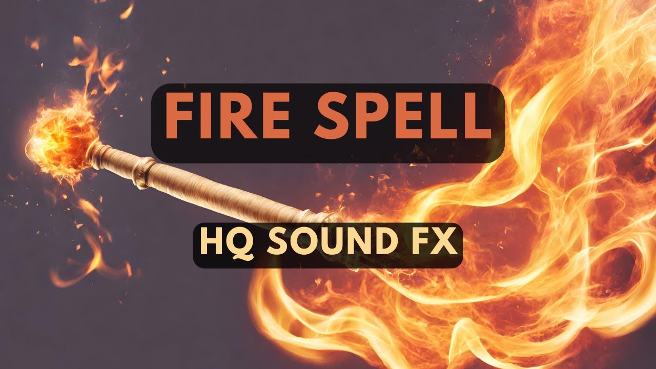 Fire Spell / Magic SOUND FX (NO Copyright) - YouTube