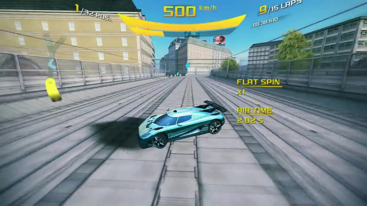 Asphalt 8: Koenigsegg One:1 32 Racers 15 Laps (London) - YouTube
