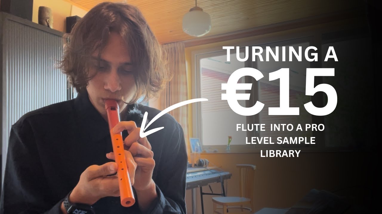 Turning a cheap flute into a FREE sample library - YouTube