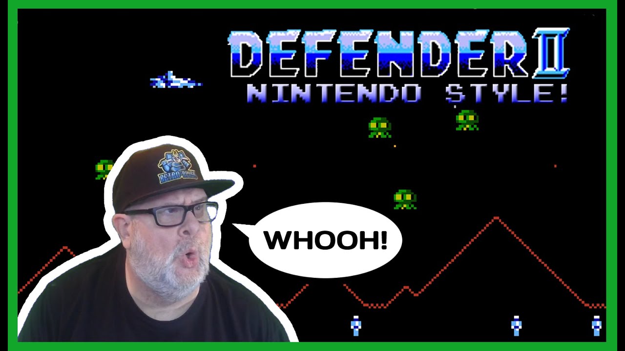 Let's Play DEFENDER II on the NINTENDO NES! Let's Go! - YouTube