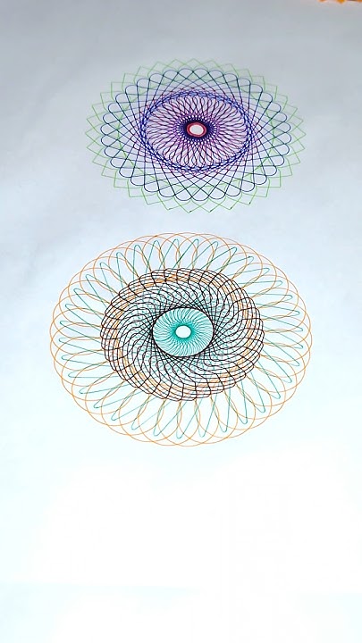 Satisfying Spiroart #satisfying #youtubeshorts #relaxing #spirograph #shorts #drawing #art #asmr ...