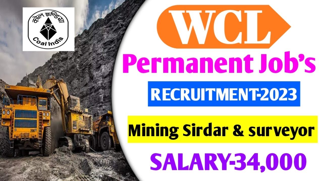 Western Coldfield limited recruitment 2023| WCL mining sirdar ...