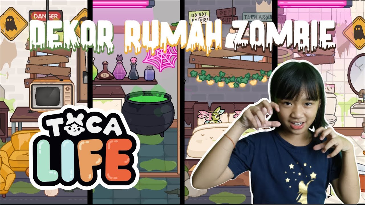 Dekor Rumah Zombie! [Toca Boca Indonesia] - YouTube