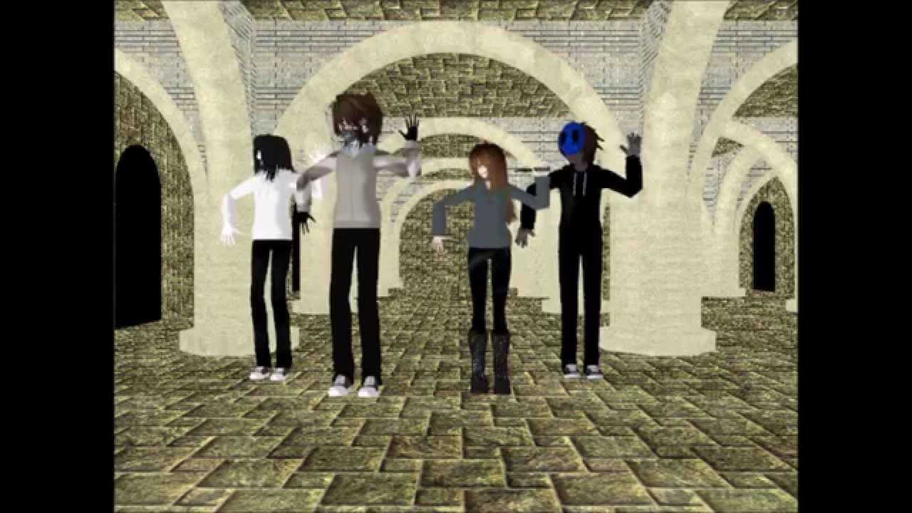 (MMD) Ticci Toby, Clockwork, Eyeless Jack and Jeff the Killer - levan ...