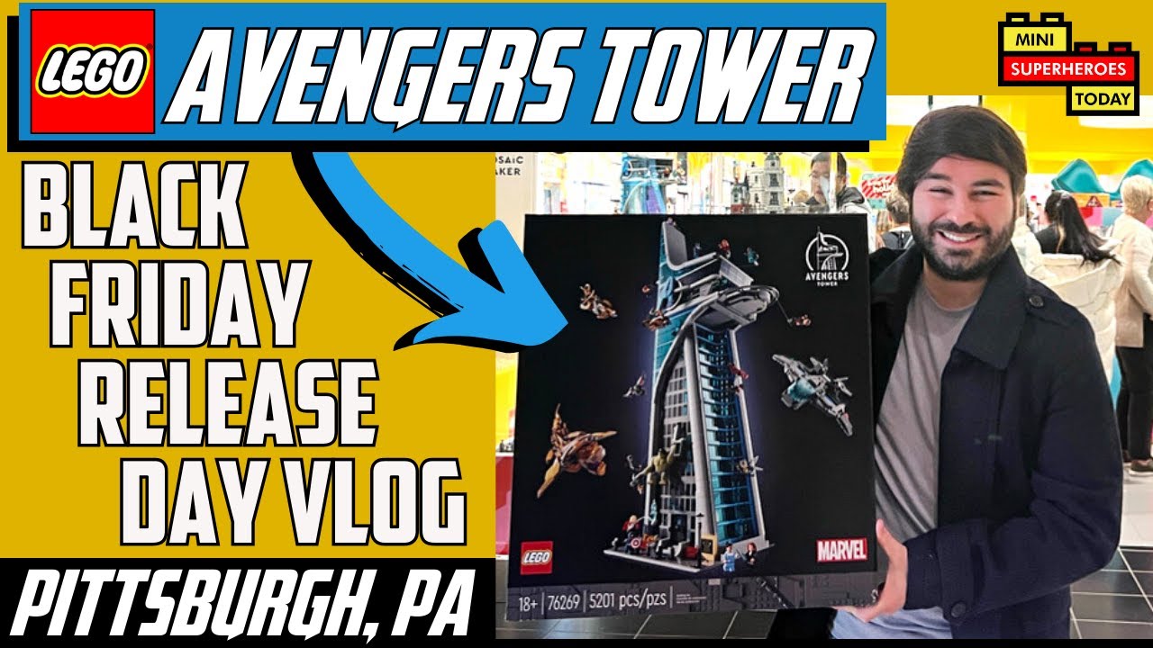 VLOG: Buying the $500 AVENGERS TOWER on Release Day at the Pittsburgh ...