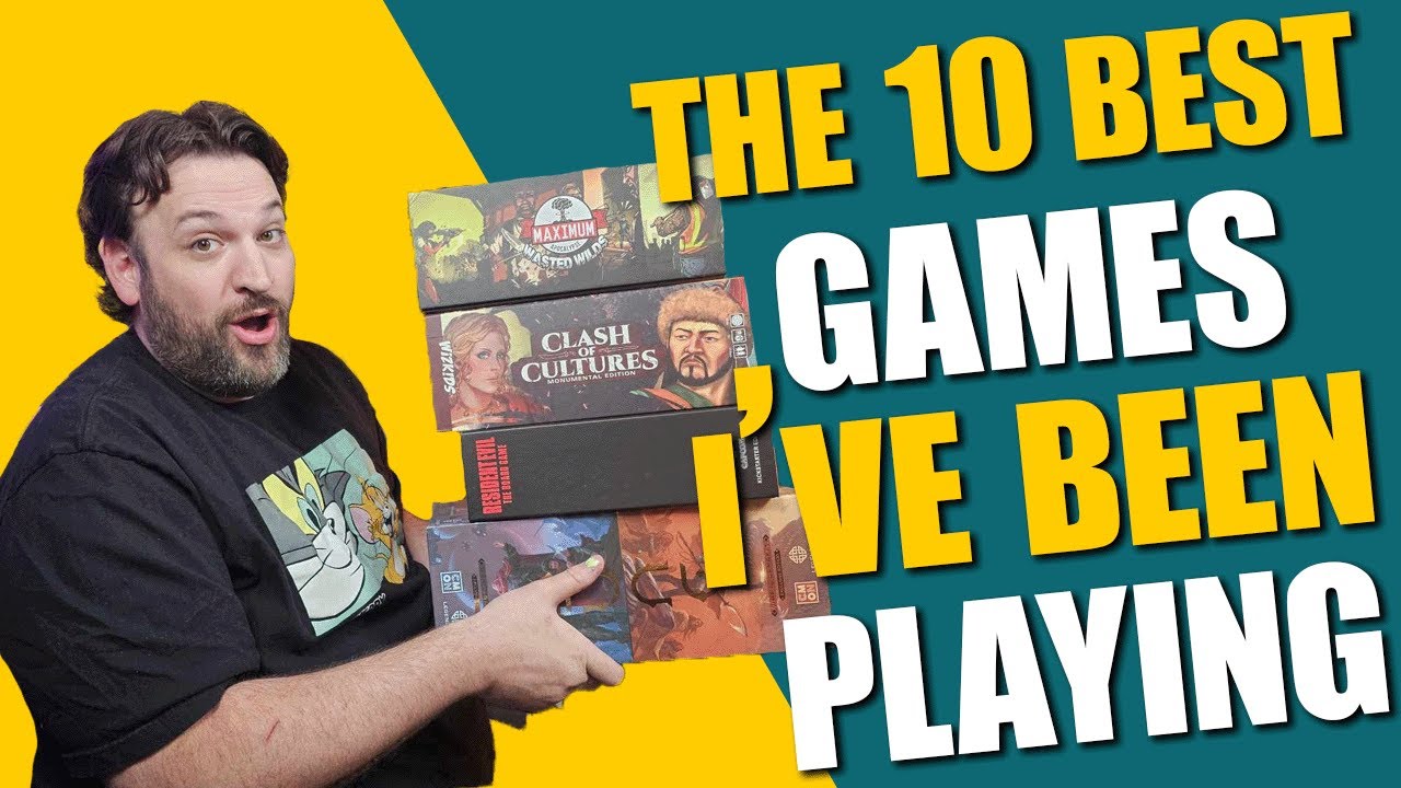 Current Top 10 Board Games I Can't Stop Playing - Featuring Game ...