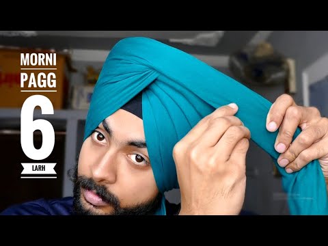 Morni Pagg 6 Pech | Turban Tutorial | How To Tie Morni Pagg