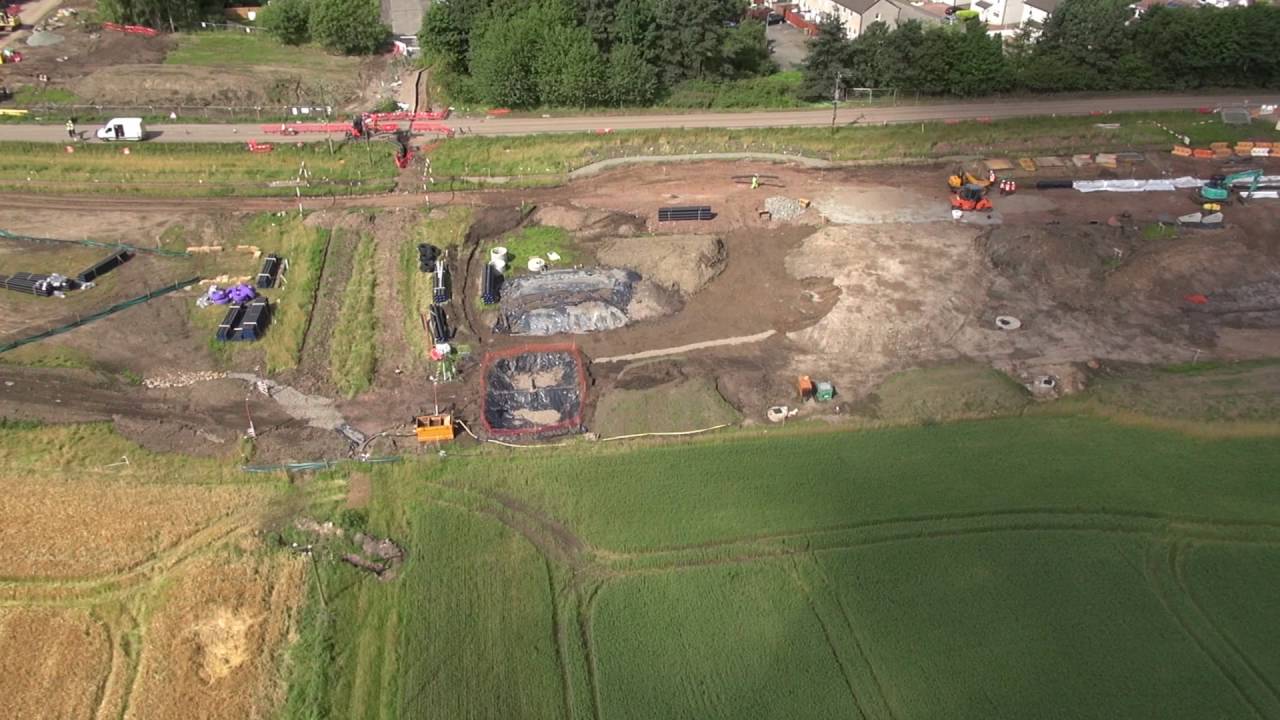 Bishopbriggs Relief Road - July - YouTube