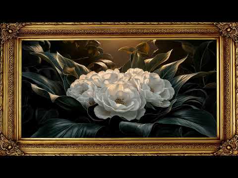 WALLPAPER TV ART FLOWERS 3 HOURS / DUVAR KAĞIDI TV SANATI ÇİÇEKLER 3 SAAT