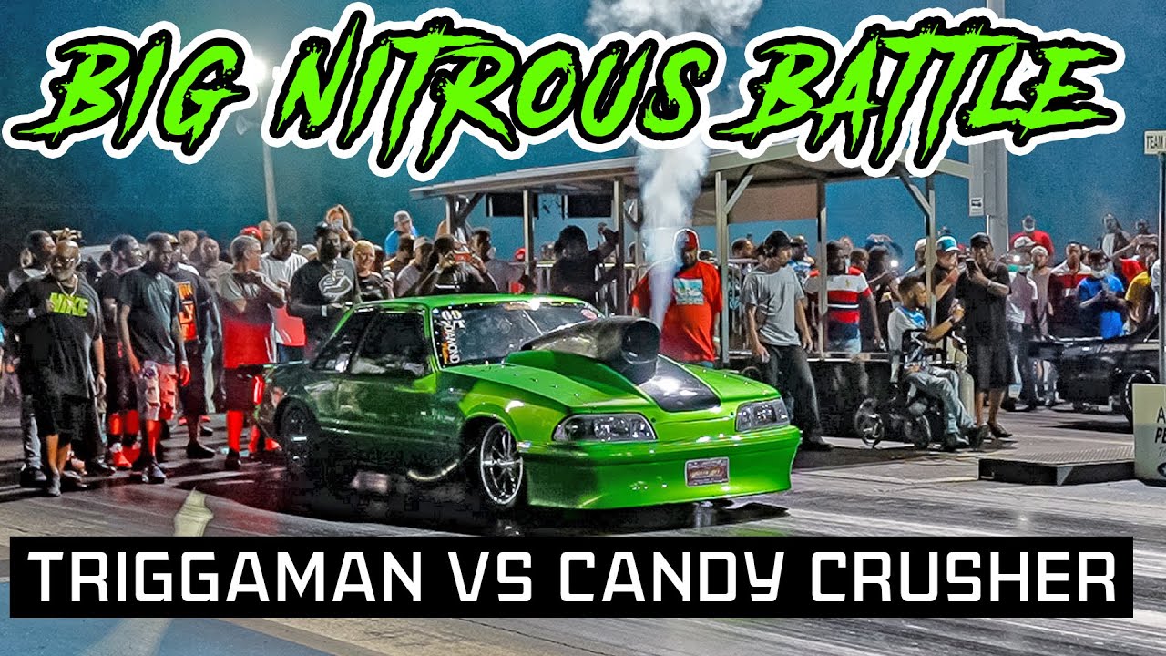 BIG MONEY NITROUS BATTLE ! Triggaman & Ghostbusters VS Candy Crusher ...